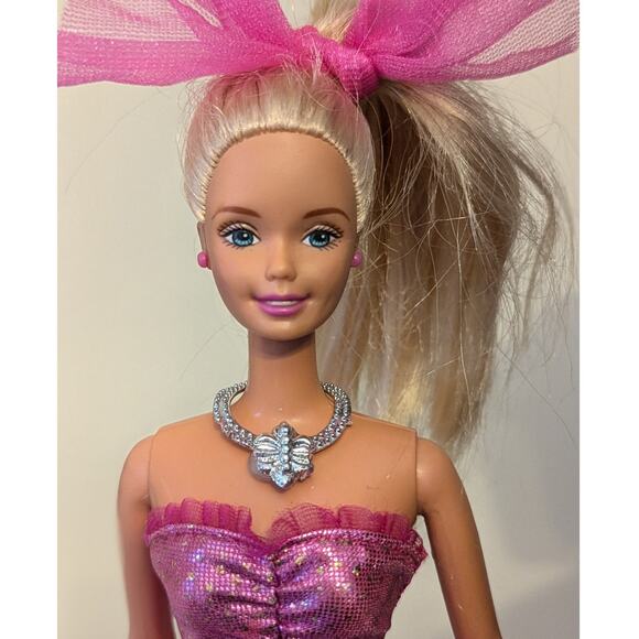 Mattel | Toys | Mattel Barbie In Pink Dress | Poshmark